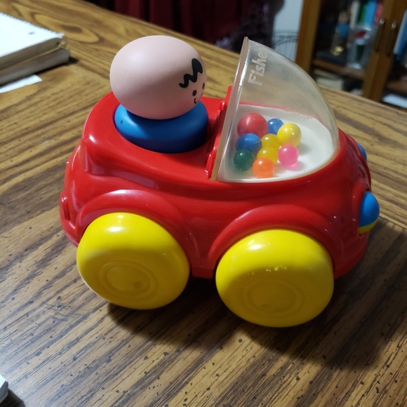 Fisher-Price | Toys | 992 Vintage Fisher Price Poppity Pop Car | Poshmark